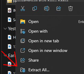 Back Arrow Chrome Extension
